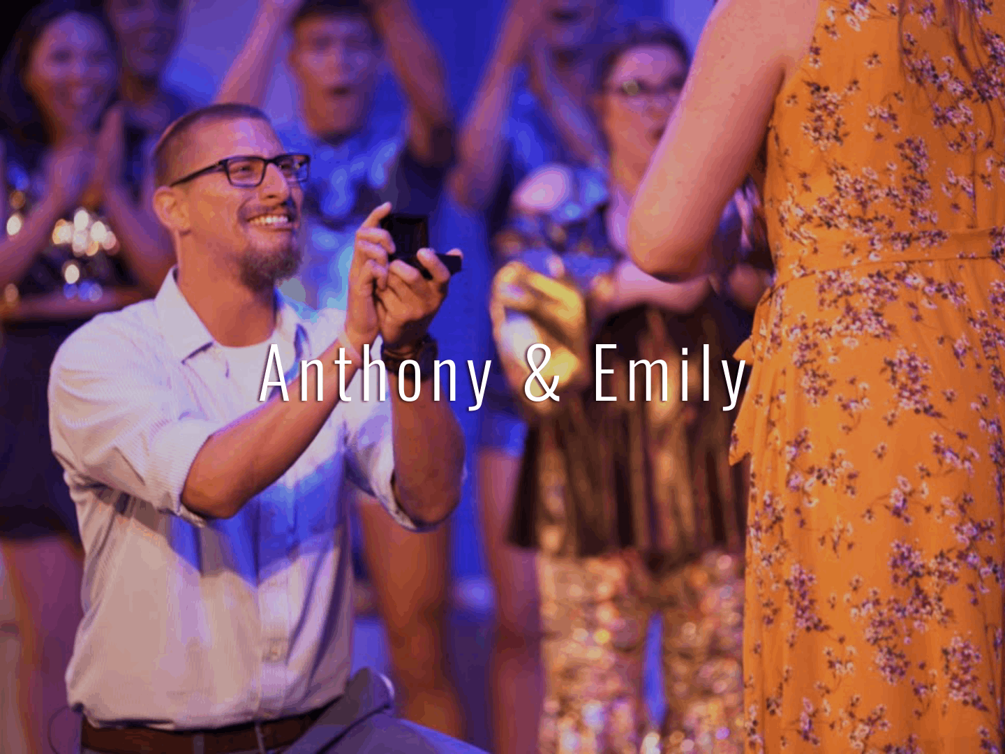 Anthony & Emily Proposal - Sure Shot Studios